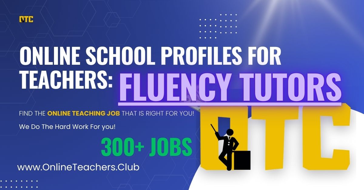Fluency Tutors – School Profile for Teachers
